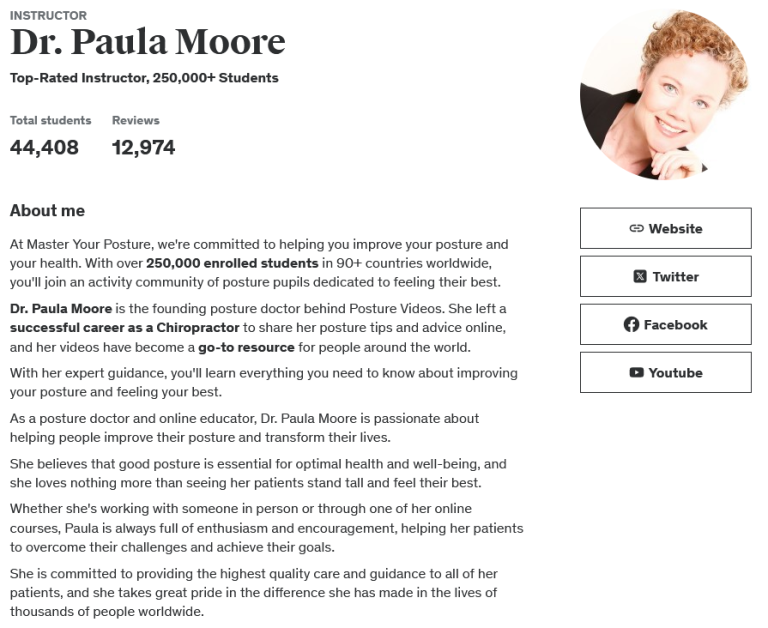 Review: Udemy’s Posturecise – 21 Healthy Posture Habits for Life Course ...